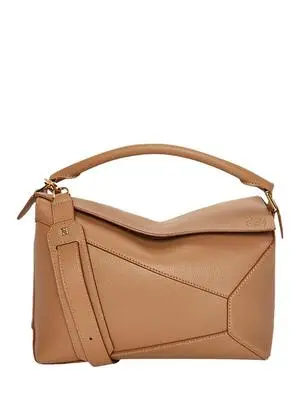 LOEWE Puzzle Edge Small Leather Shoulder Bag