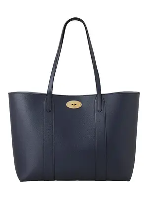 Mulberry Bayswater Leather Tote Bag - Night Sky