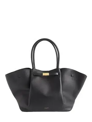 DEMELLIER The New York Leather Tote Bag - Black