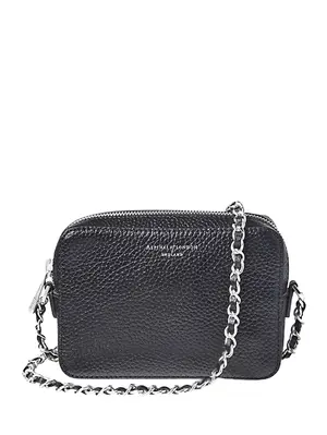ASPINAL OF LONDON Milly Leather Crossbody Bag - Black