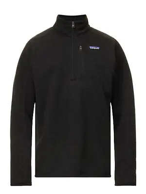 Patagonia Better Quarter-zip Woven Sweatshirt - Black