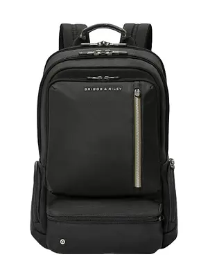Briggs & Riley Work Medium Nylon-blend Backpack - Black