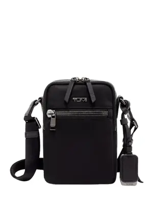 Tumi Persia Double-zip Nylon Crossbody Bag - Black/gunmetal
