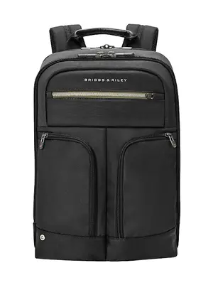 Briggs & Riley Work Medium Nylon-blend Backpack - Black