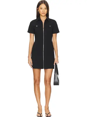 Amanda Uprichard Bianca Mini Dress - Black