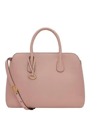 Oscar De La Renta The Ivy Top Handle Bag - Blush