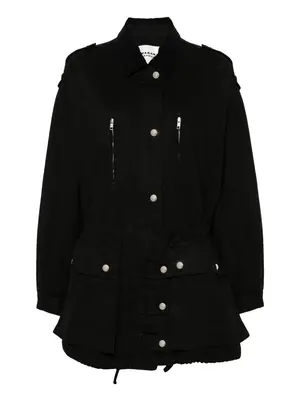 MARANT ETOILE Joanna Drawstring Jacket - Black