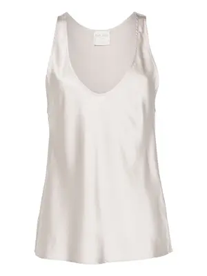 FORTE_FORTE Forte Forte Lightweight Satin Tank Top
