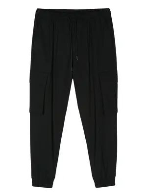 JUUN.J Cargo Tapered Trousers - Black