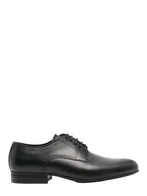 Calvin Klein Leather Derby Shoes - Black