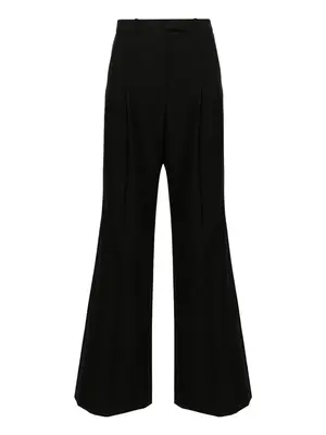 Givenchy High-waisted Palazzo Trousers - Black