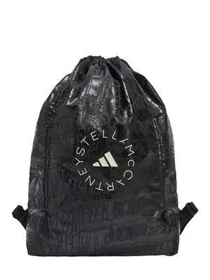 Stella McCartney Logo Gym Sack - Black