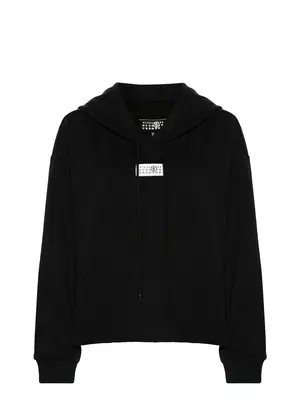 MAISON MARGIELA Numbers Patch Hoodie - Black