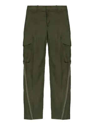 Helmut Lang Cargo Carpenter Trousers - Green