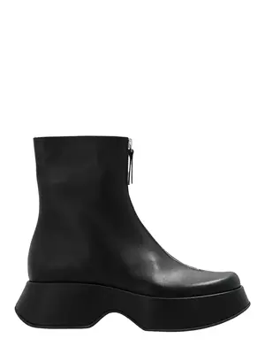 VIC MATIE Elodie Platform Boots - Black