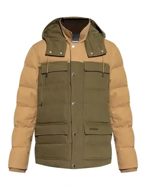 Dsquared2 Hooded Down Jacket - Green