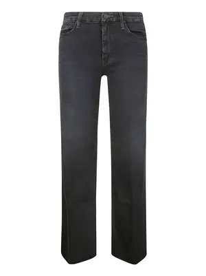MOTHER The Roller Fray Jeans - Blue
