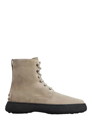 TOD'S W.g. Heritage Ankle Boots - Neutrals
