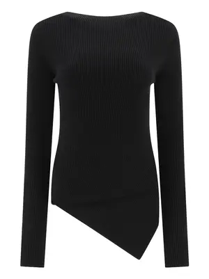 Rick Owens Ribbed Top - Black