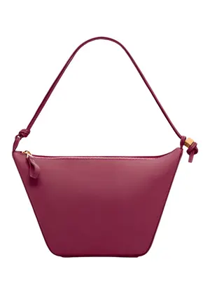 Loewe Mini Leather Hammock Shoulder Bag Red