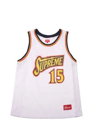 Supreme Bolt Basketball Jersey - White