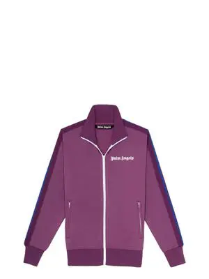 Palm Angels College Track Jacket - Grape/white