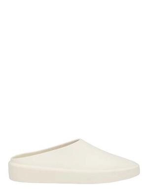 Fear Of God FEAR OF GOD Charcoal Rubber Mules Ivory