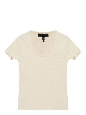Rag & Bone Julia T-shirt - Neutrals