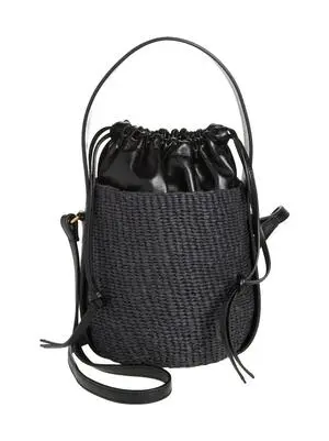 Chloé Woody Basket Bucket Bag - 001 Black