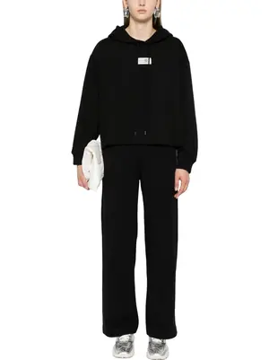 MAISON MARGIELA Single-stitch Straight Trousers - Black