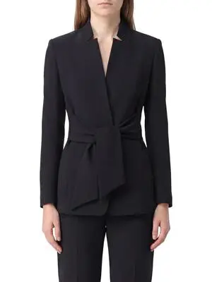 Max Mara Belted Jacket - Black