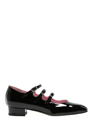 CAREL Buckled Pumps - Black