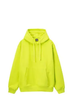 StÜssy Stock Logo Applique Hoodie - Green