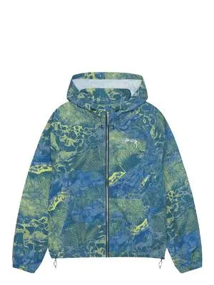 StÜssy Realtree Wav3 Beach Shell - Blue/yellow