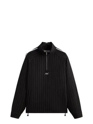 Kith Double Weave Riley Quarter Zip - Black