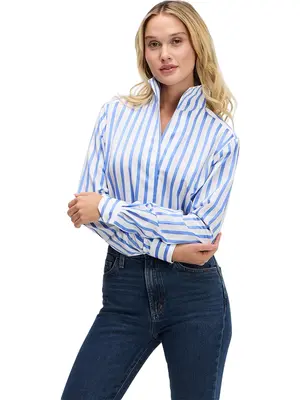 SARAH ALEXANDRA Signature High Tide Shirt - Stripe