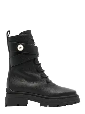 JIMMY CHOO Noemi Combat Boots - Black