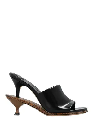 Jacquemus 110mm Le Doubles Mules - Black