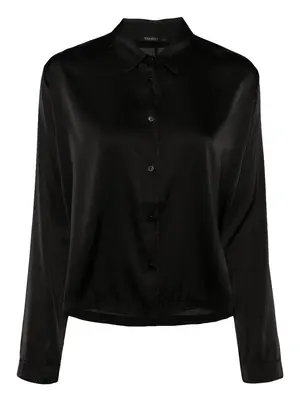 Transit Panelled Shirt - Black