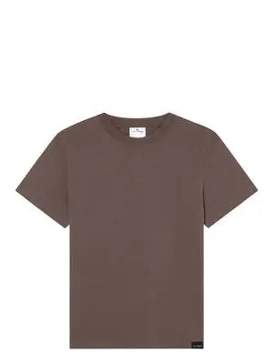 COURREGES Ac Cotton T-shirt Brown