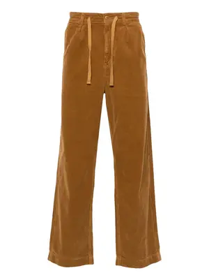 Polo Ralph Lauren Corduroy Straight-leg Trousers - Brown