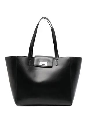 CALVIN KLEIN Faux-Leather Tote Bag