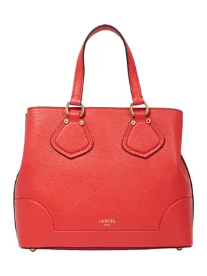 LANCEL Lancel Small Neo Izy Leather Tote Bag Orange