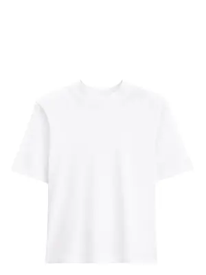 Filippa K Mock-neck T-shirt - White