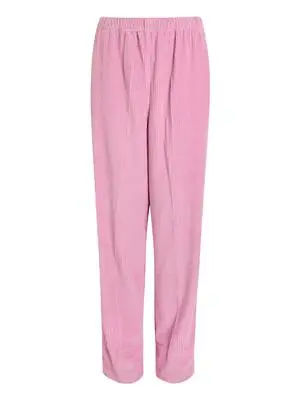 American Vintage Padow Cropped Corduroy Trousers - Pink