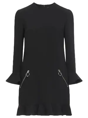 Dsquared2 Mini Flared Dress - Black