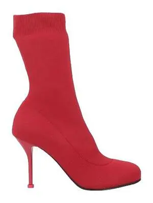 Alexander McQueen Ankle Boots - Red