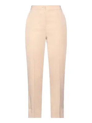 Patrizia Pepe Tapered Crepe Pants - Beige