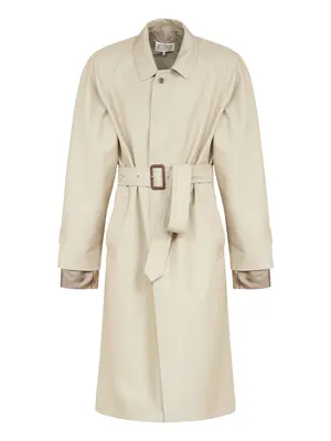 MAISON MARGIELA Layered Trench Coat - Neutrals