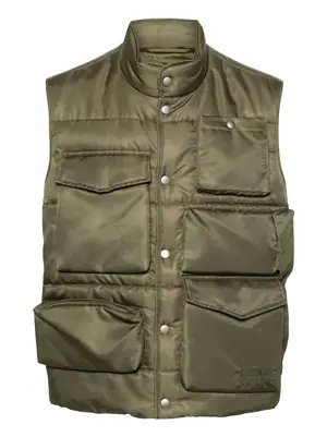 MAISON MARGIELA Padded Cargo Gilet - Green
